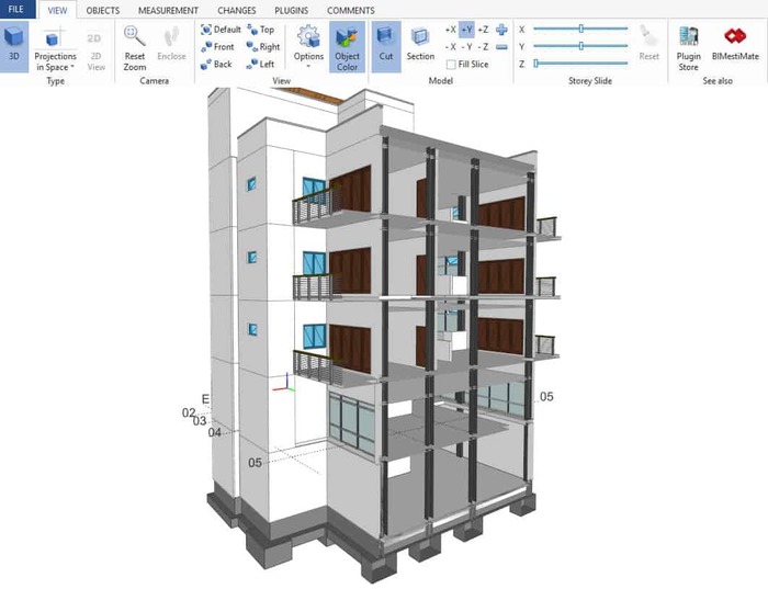 Bezplatný IFC prohlížeč BIMvision